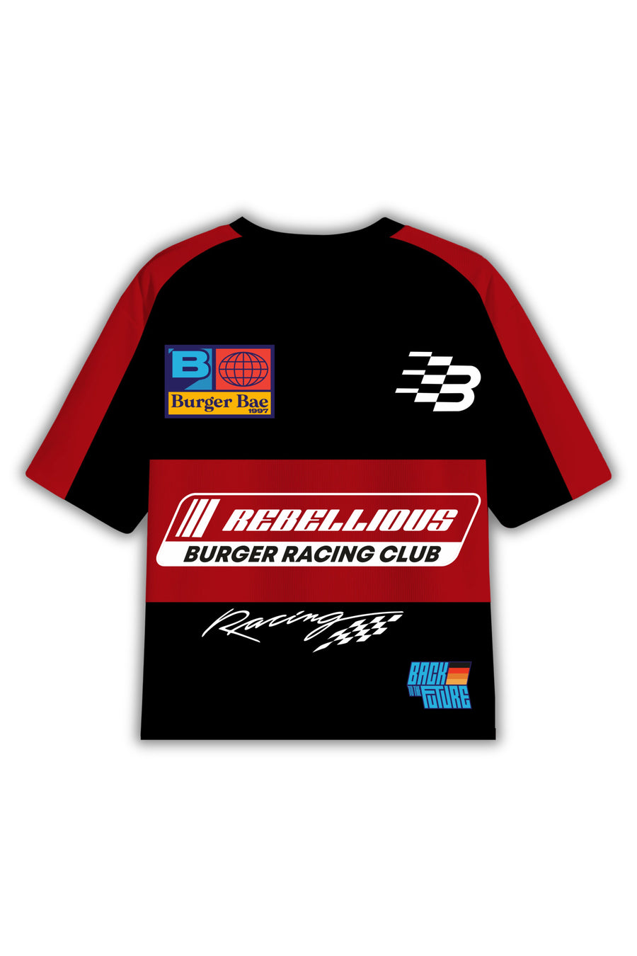 Too Fast Too Furious Dual tee – BurgerBae