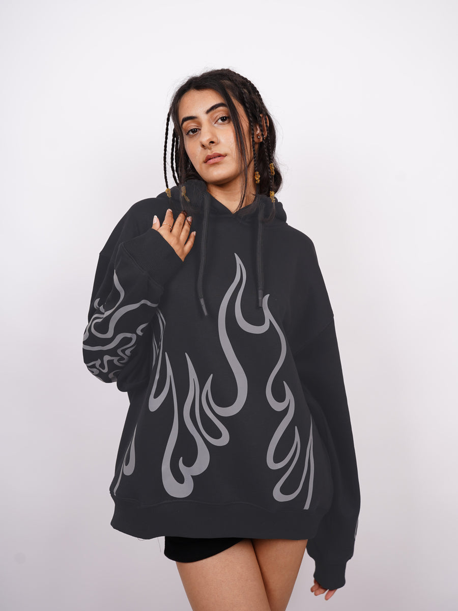 Sosuke Aizen Bleach (Reflective) : Baggy Hoodie For Men and Women ...