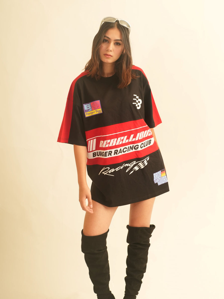 Too Fast Too Furious Dual tee – BurgerBae