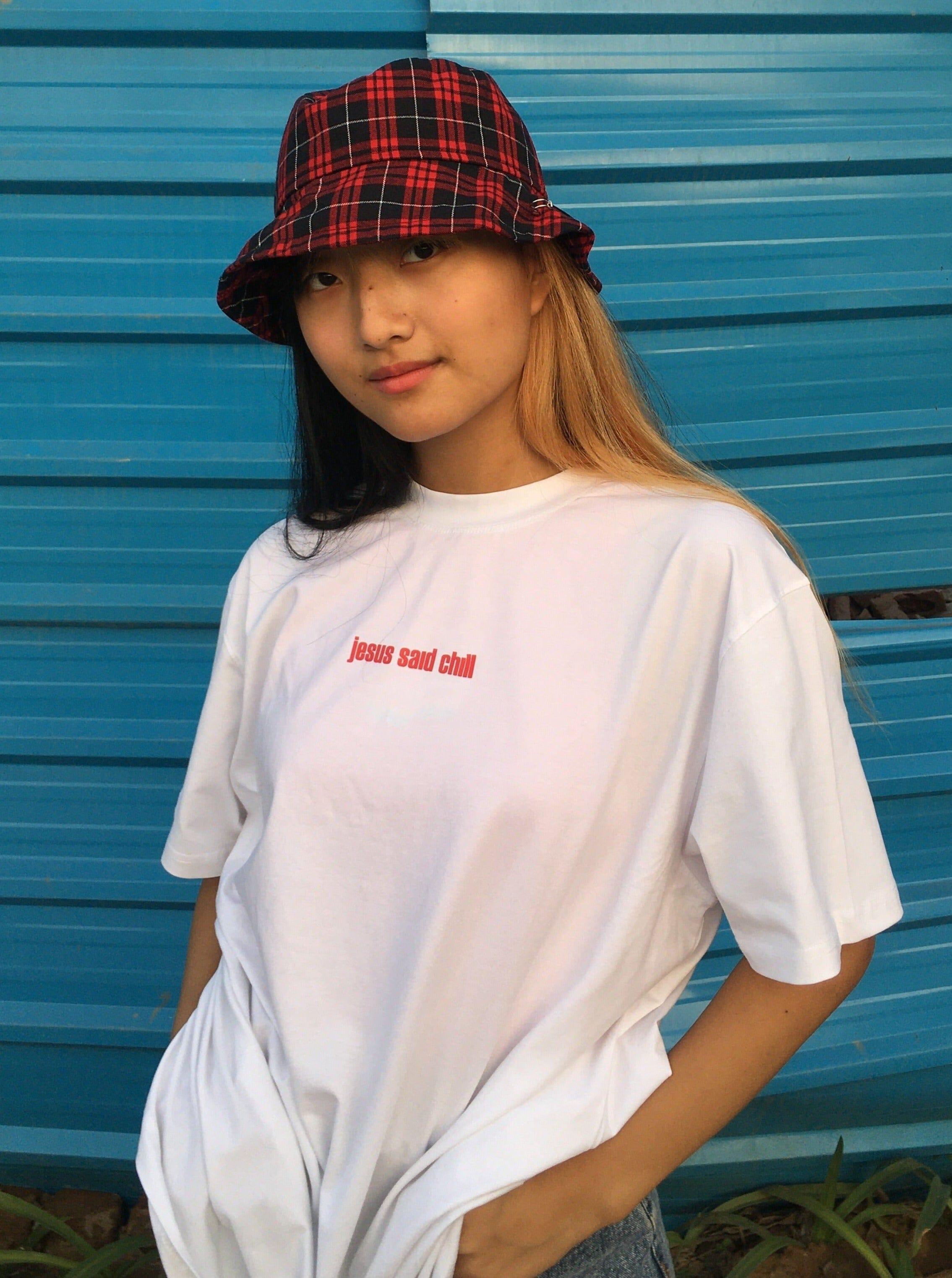 Jesus Said Chill - Burger Bae Oversized Unisex Tee – BurgerBae