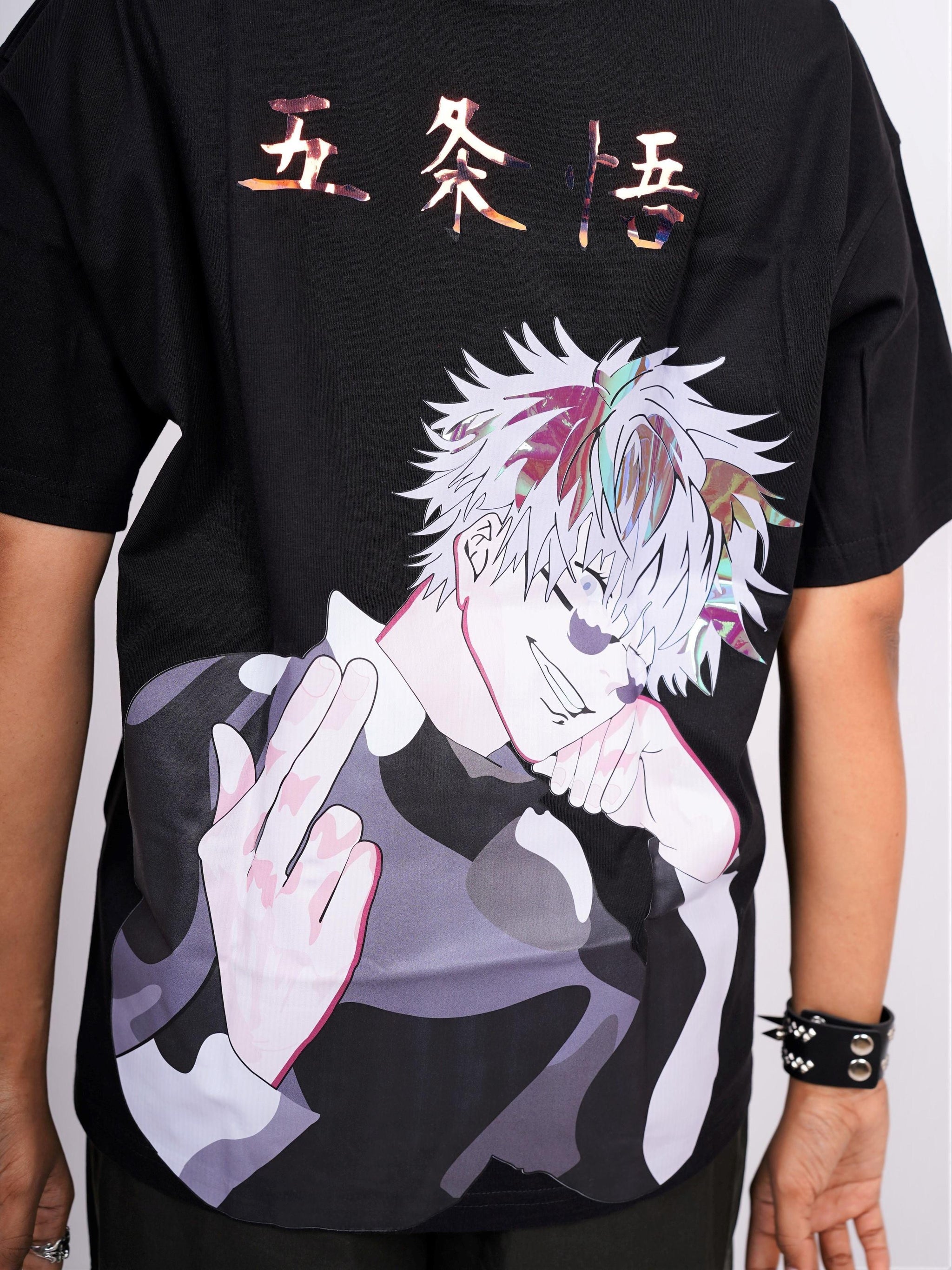 Jujutsu Kaisen: Satoru Gojo Drop:Sleeved Tee For Men and Women – BurgerBae