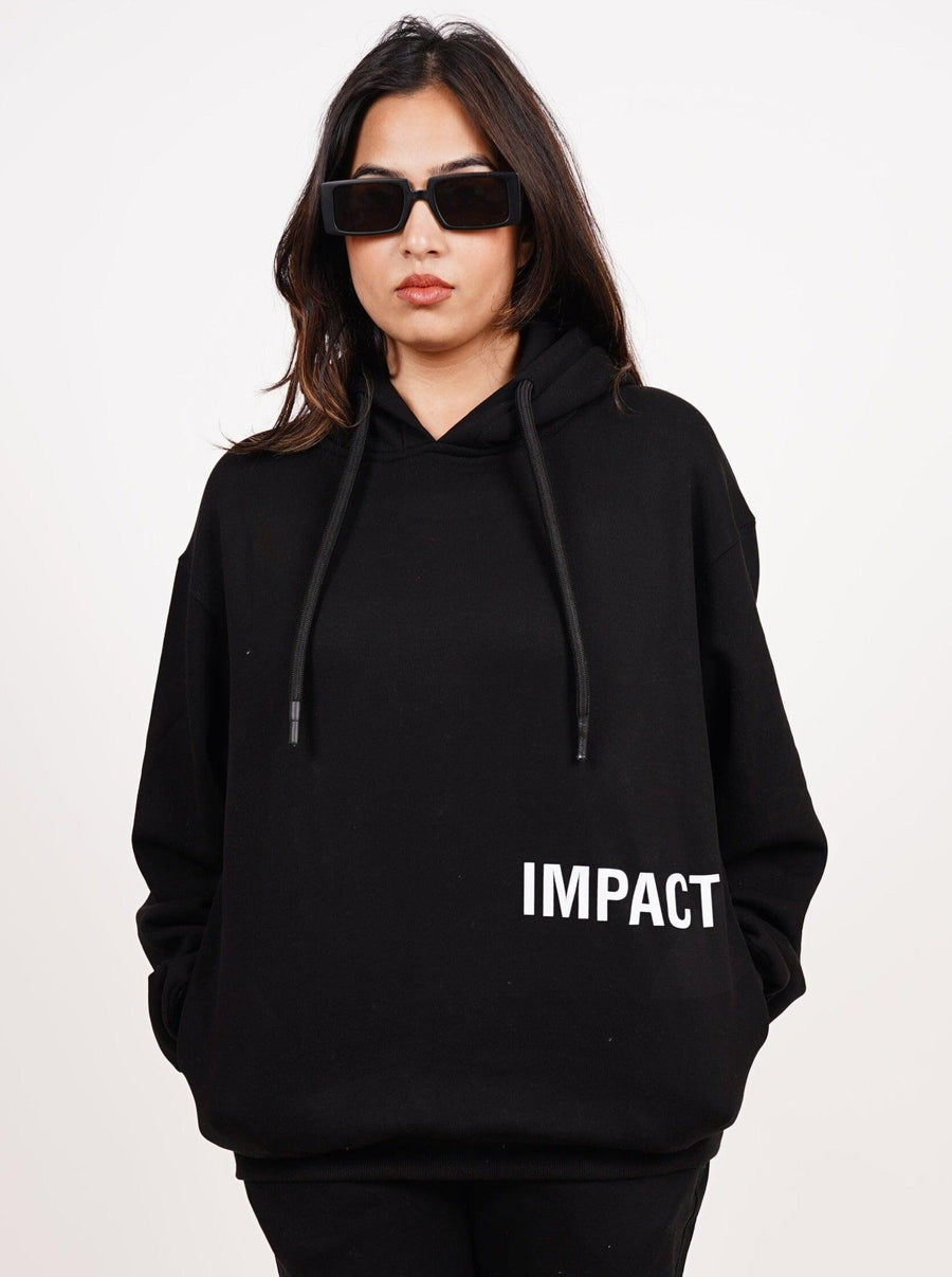 Point Blank : Heavyweight Baggy Hoodie For Men and Women – BurgerBae