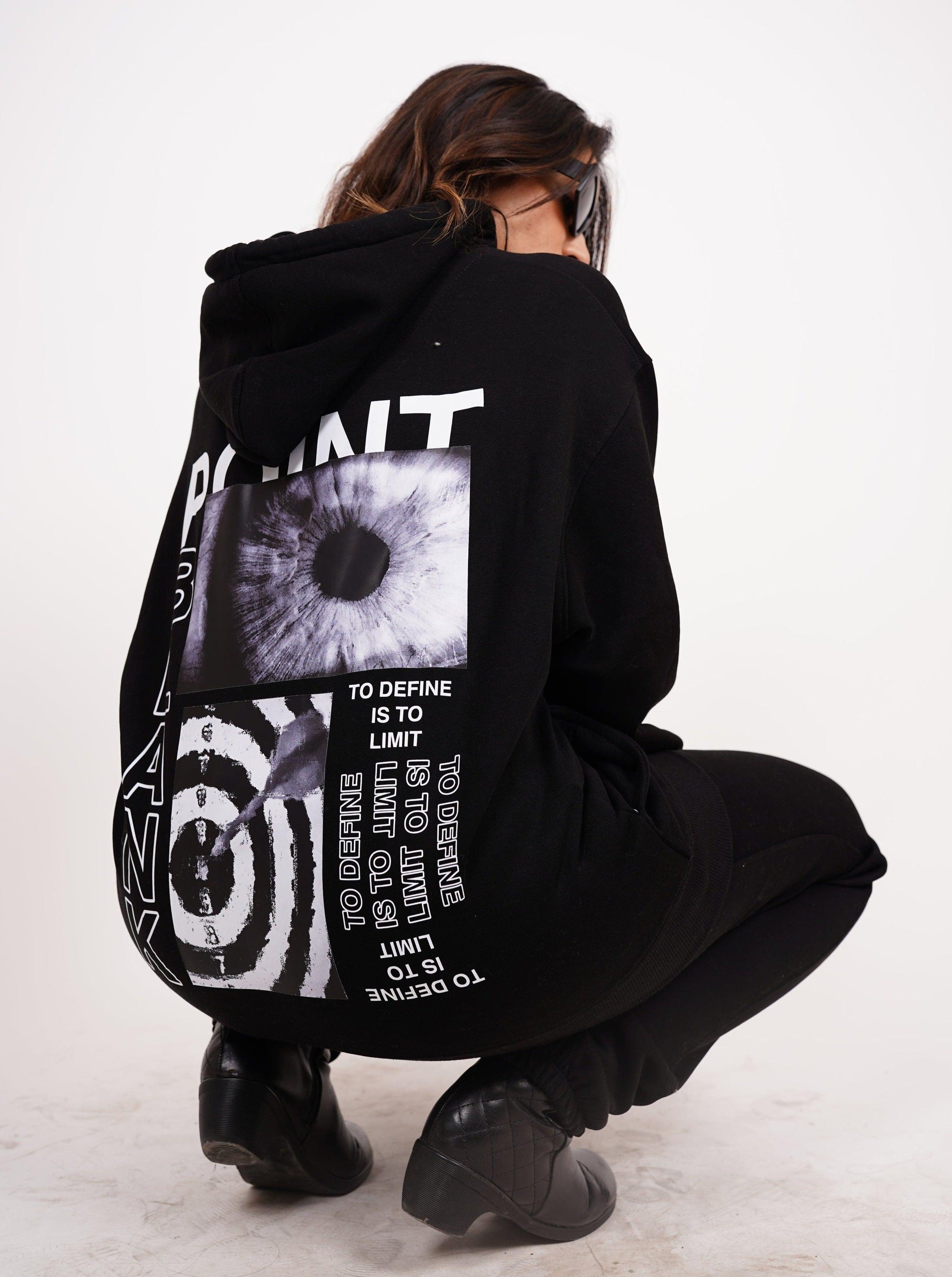 Point Blank : Heavyweight Baggy Hoodie For Men and Women – BurgerBae