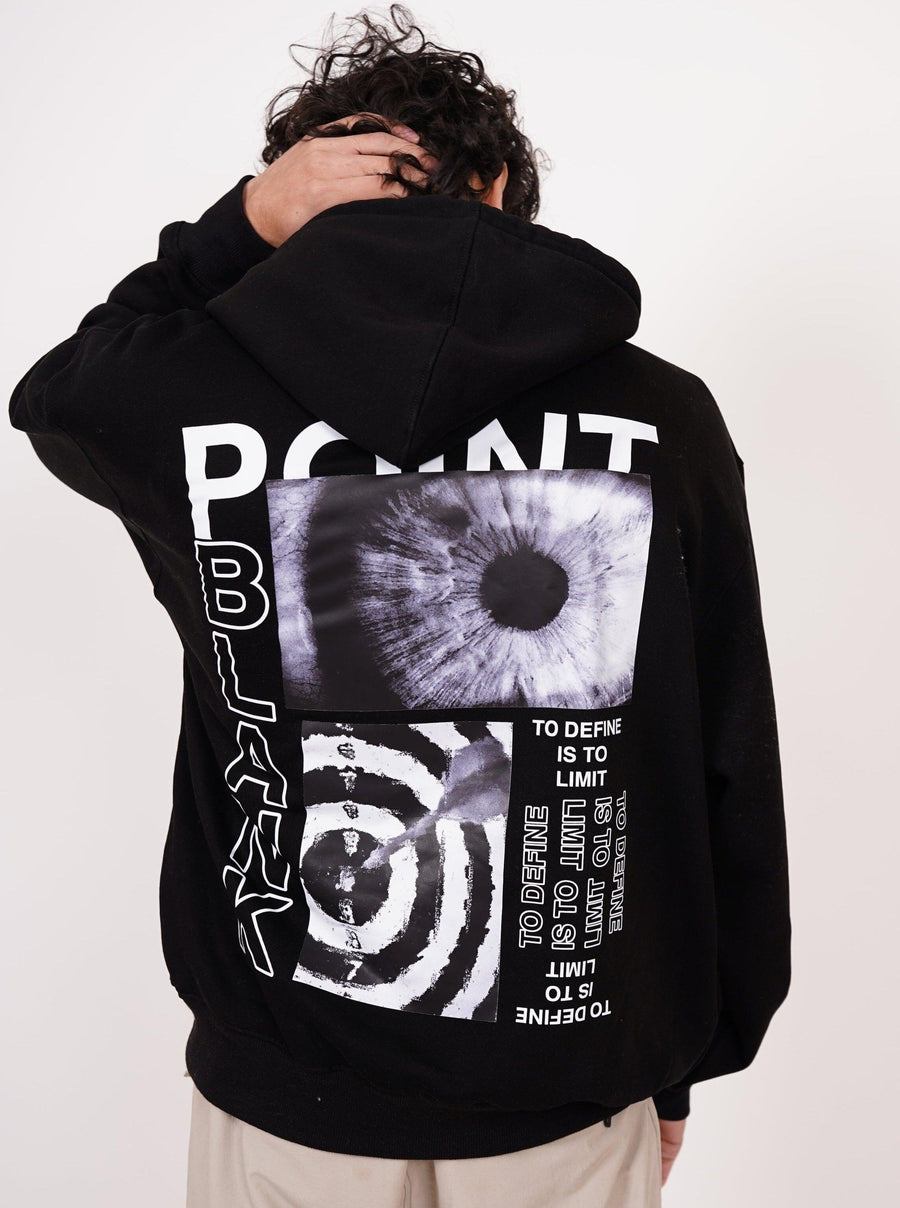 Point Blank : Heavyweight Baggy Hoodie For Men and Women – BurgerBae