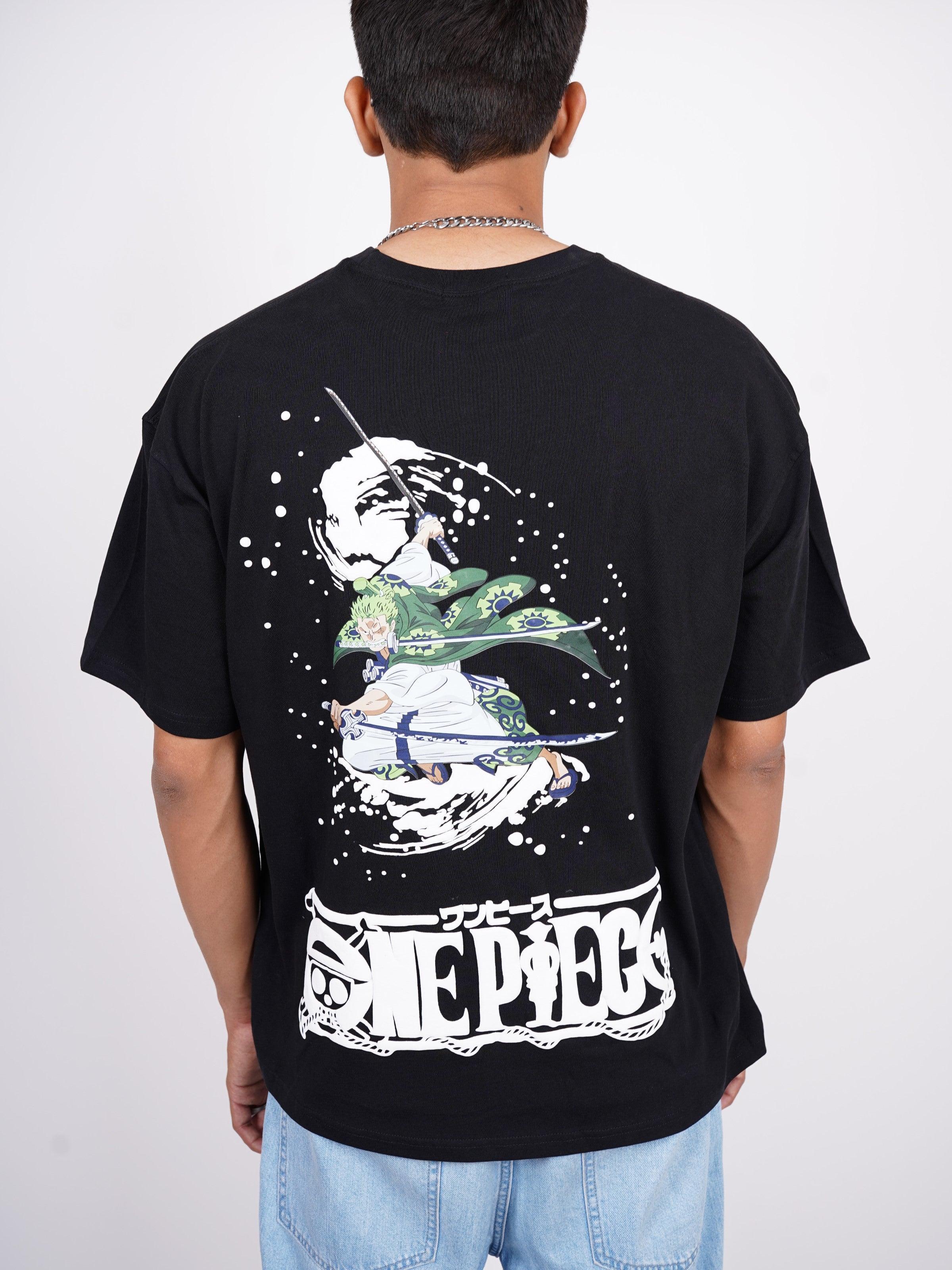 Roronoa zoro - One Piece Drop Sleeved Unisex Tee (T-shirt) – BurgerBae