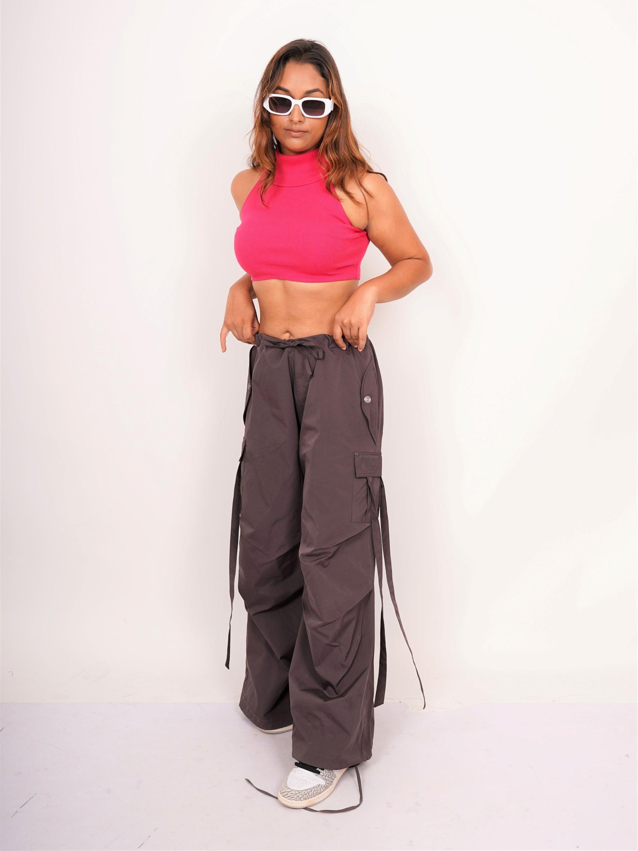 Tokyo Utility Parachute Cargo Pants (TUPaC pants) For Women – BurgerBae