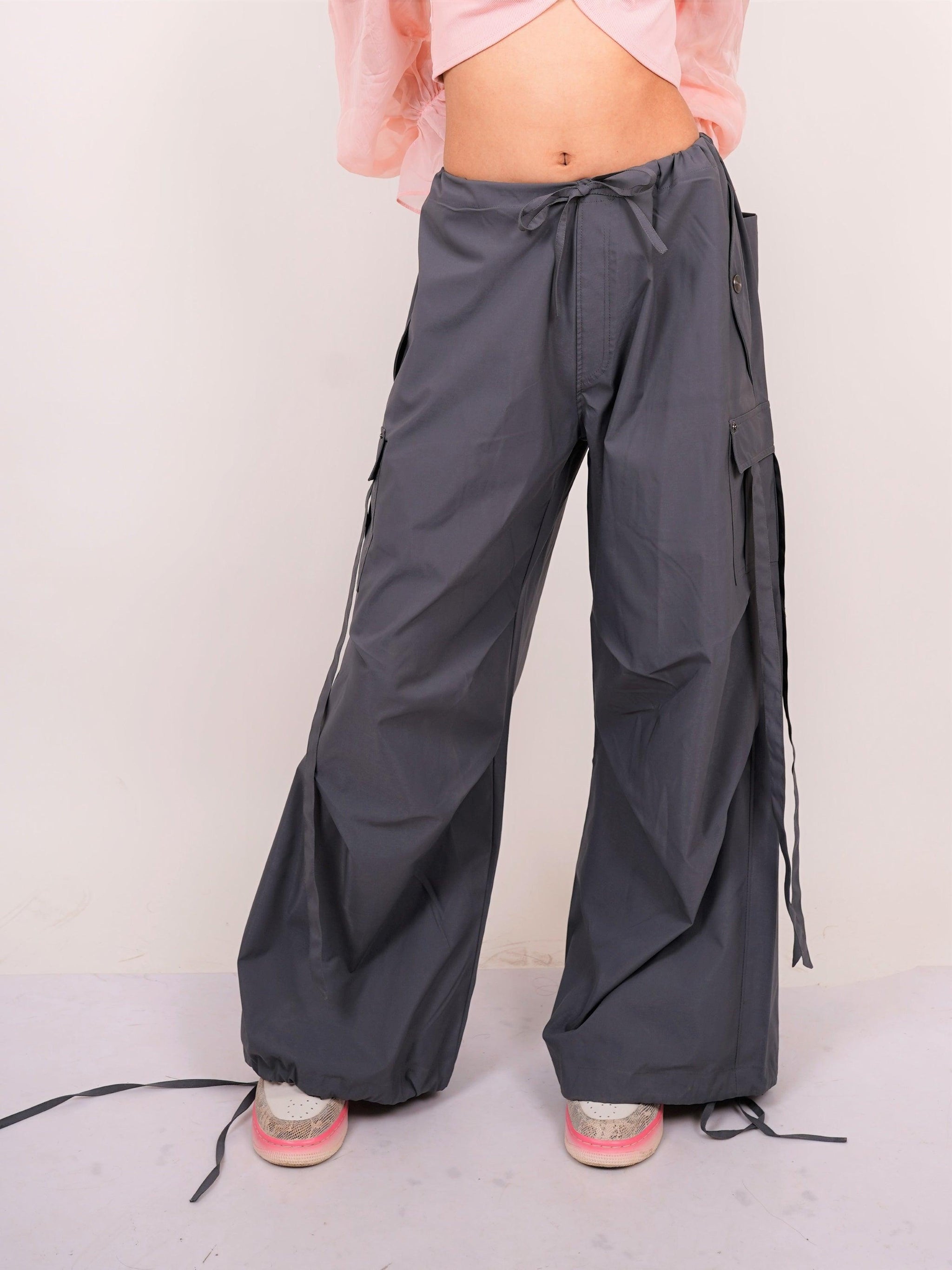 Tokyo Utility Parachute Cargo Pants (TUPaC pants) For Women – BurgerBae