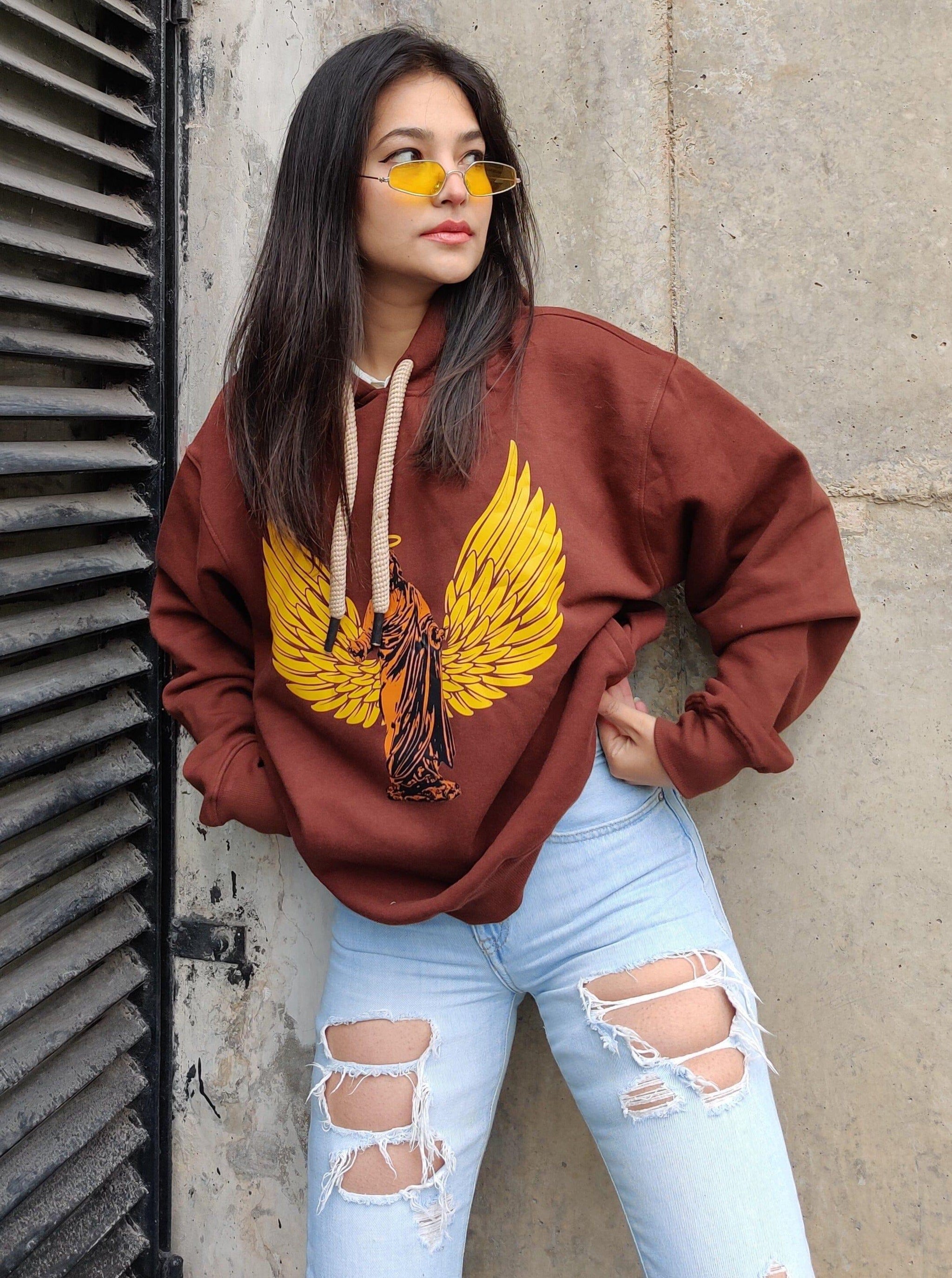 Travis Scott Stop Trying To Be God : Heavyweight Baggy Hoodie For Wome ...